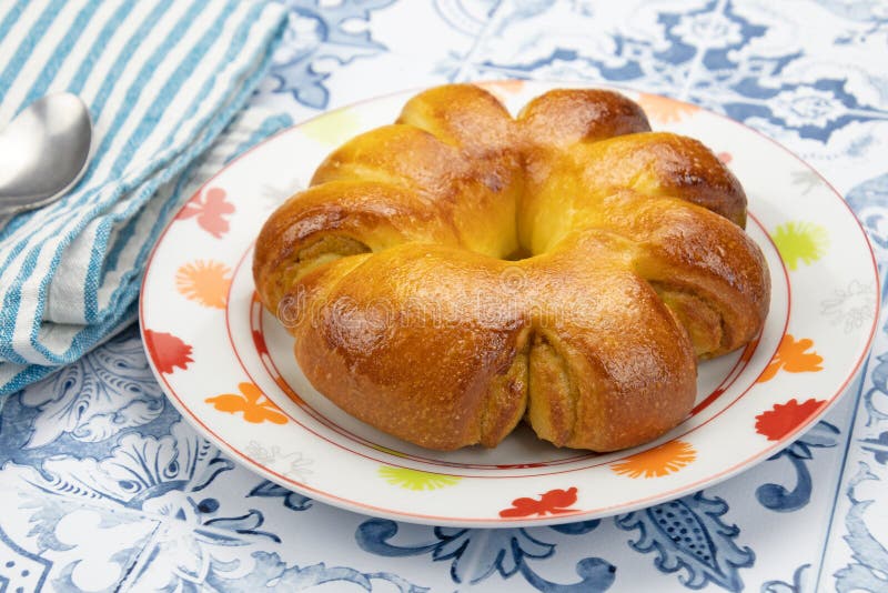Fresh Baked Pastry on Plate Stock Image - Image of bakery, brown: 234277983
