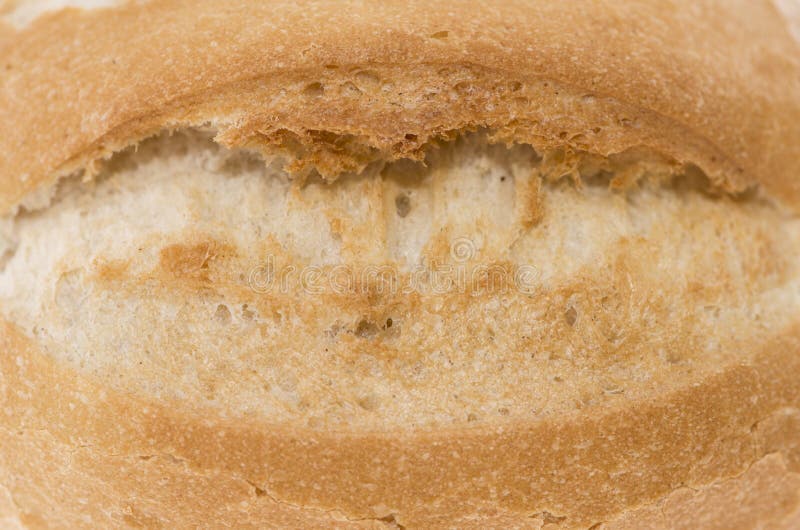 Fresh Baked Roll (macro Shot) Stock Image - Image of freshly, breakfast ...