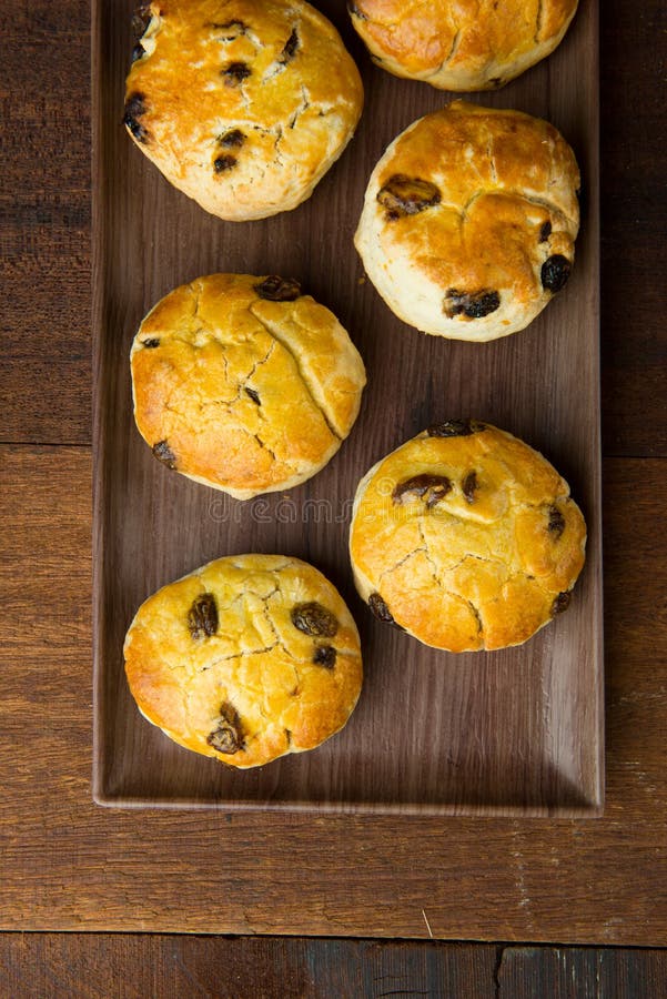 Flat Lay Tea and Scone Serving on White Tablecloth Stock Image - Image ...