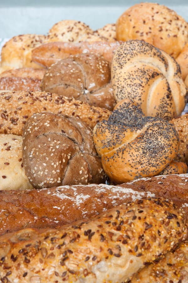 Fresh bakery stock image. Image of eating, loaf, kaiser - 20295123