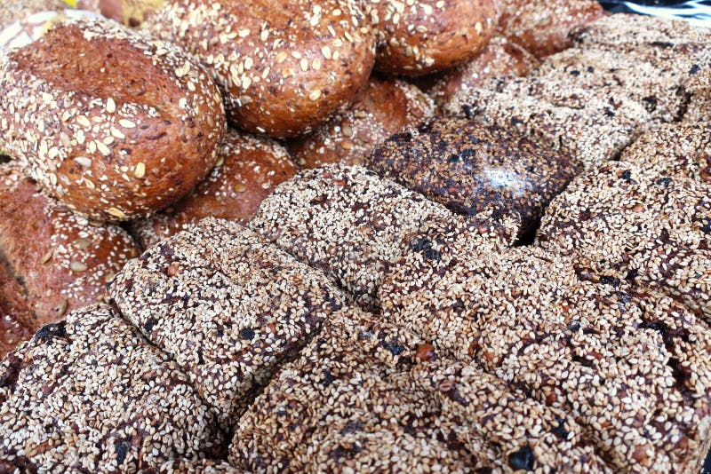 Fresh at the bakery stock image. Image of brown, flour - 149456545