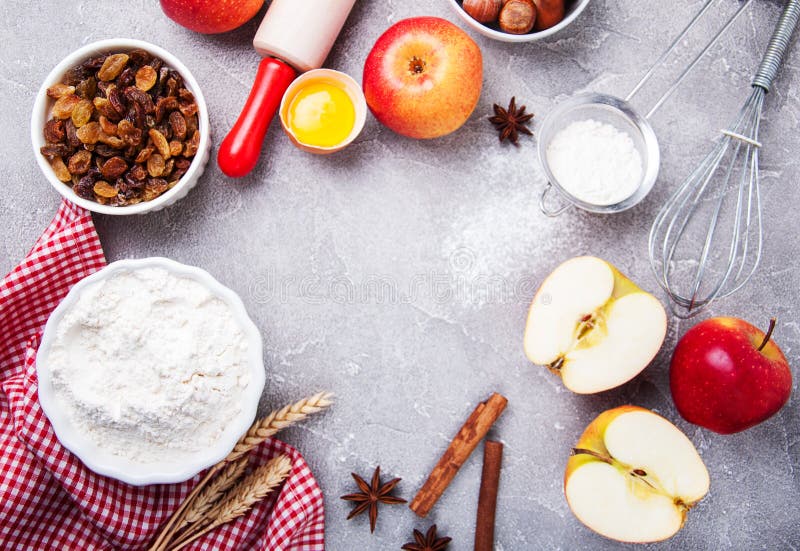 Fresh baking ingredients stock photo. Image of ingredients - 116244478