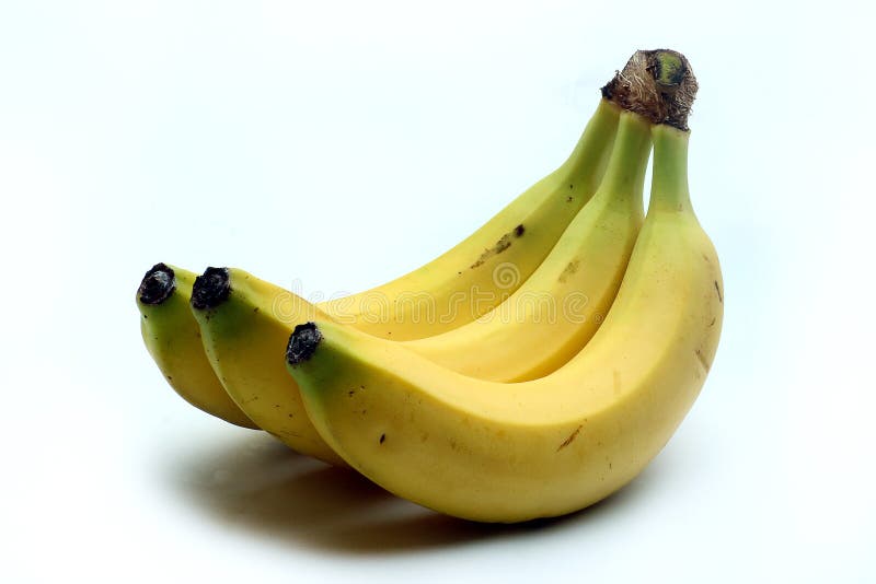 Fresh bananas stock image. Image of vegetarian, vivid - 48853455