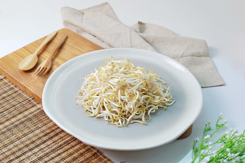 Fresh Bean Sprouts stock image. Image of asian, sprout - 2302303
