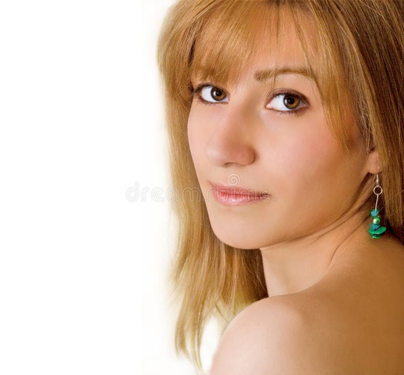Fresh and Beautiful Model stock image. Image of natural - 5603535