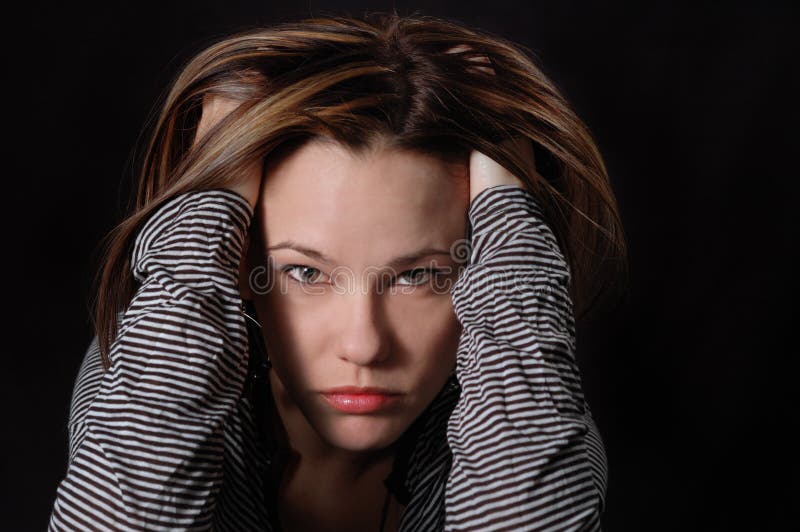 Fresh beauty stock image. Image of fashion, dramatic, lady - 6570487