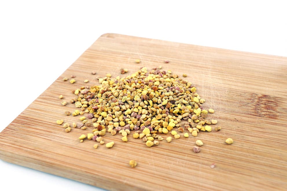 Fresh Bee Pollen on Balls or Pellets Stock Photo - Image of allergy ...