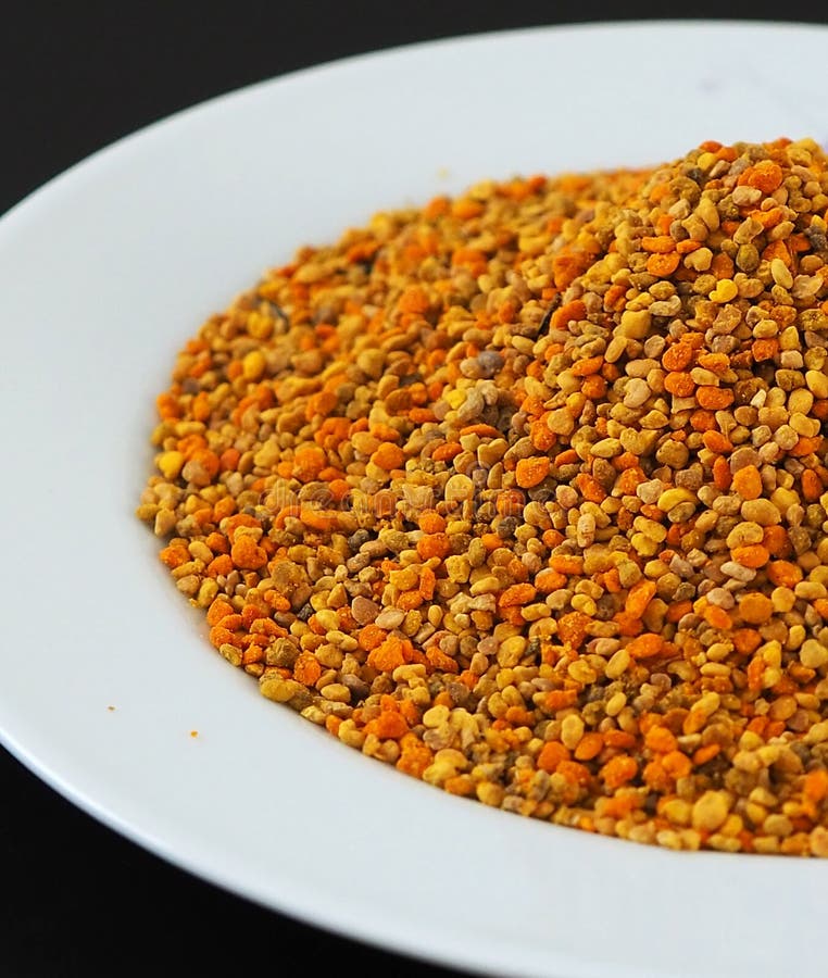 Fresh Bee Pollen, Natural Vitamin Source, Empowering Bee Pollen Stock ...