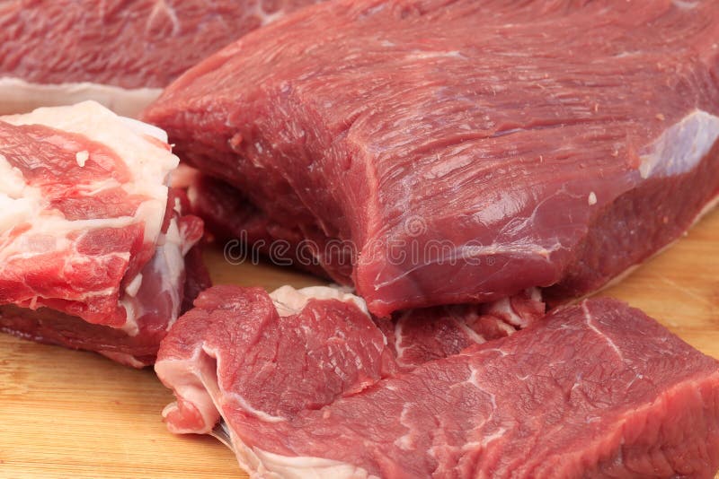 Fresh beef cut stock photo. Image of bean, dish, background - 169369518