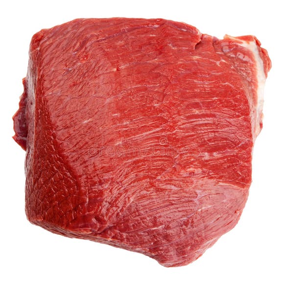 Fresh beef slab isolated stock photo. Image of edible - 25663724