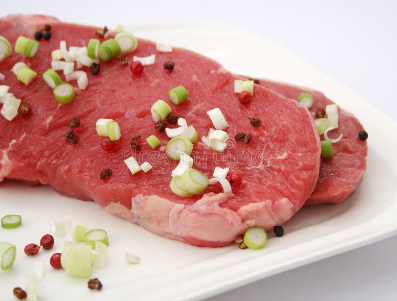 Fresh beef steaks stock photo. Image of beef, restaurant - 11509900