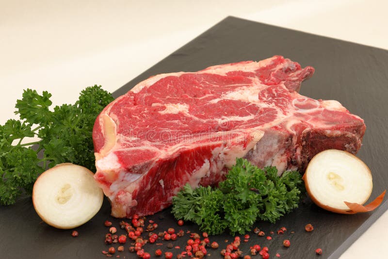 Fresh beef and steaks stock photo. Image of fresh, beef - 98688276