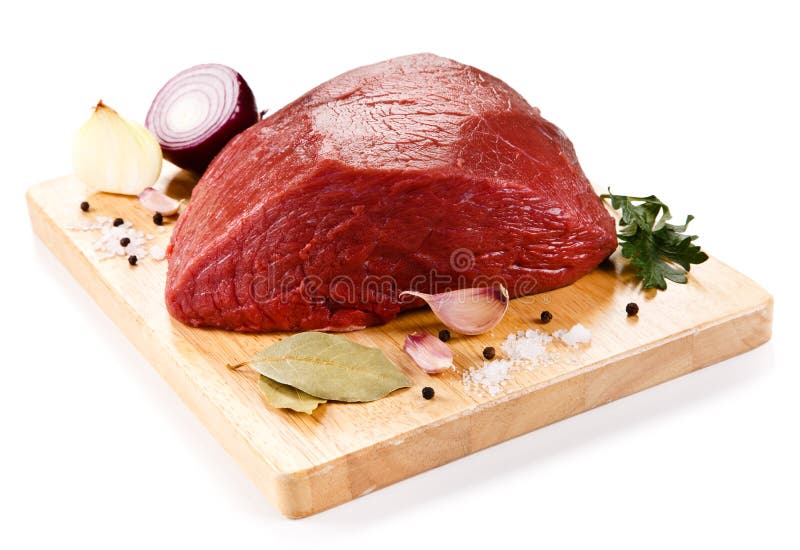 Fresh beef stock photo. Image of dinner, blood, butcher - 13409402