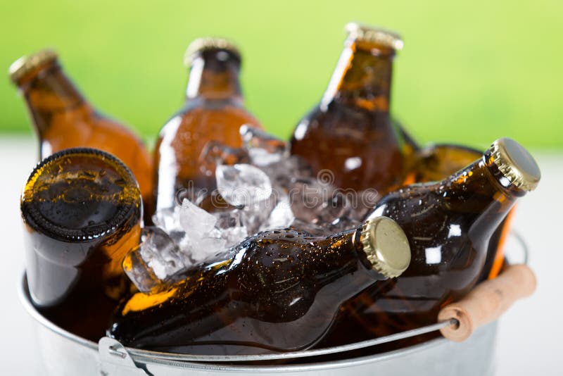 Fresh beer stock photo. Image of drop, alcoholic, iced - 49378916