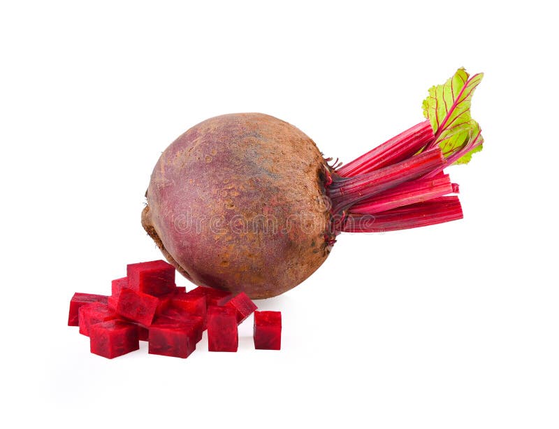 Fresh Beetroot on White Background Stock Photo - Image of delicious ...