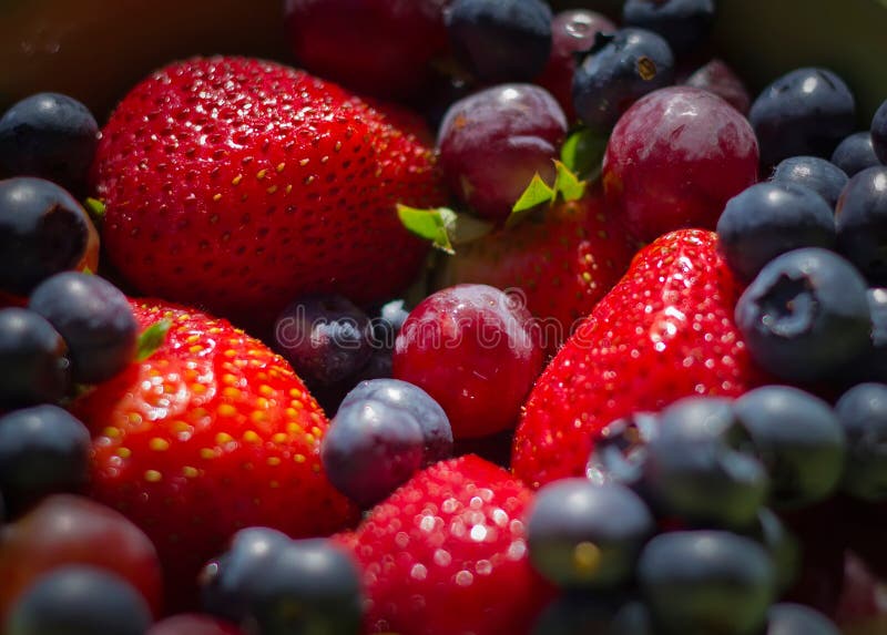 Fresh berries stock image. Image of delicious, bright - 15181517