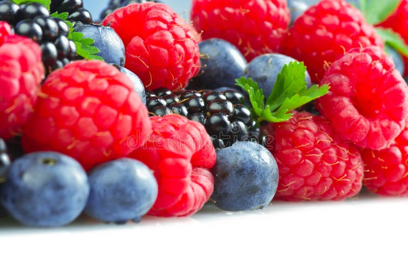Fresh berries stock image. Image of natural, berry, detail - 26896675