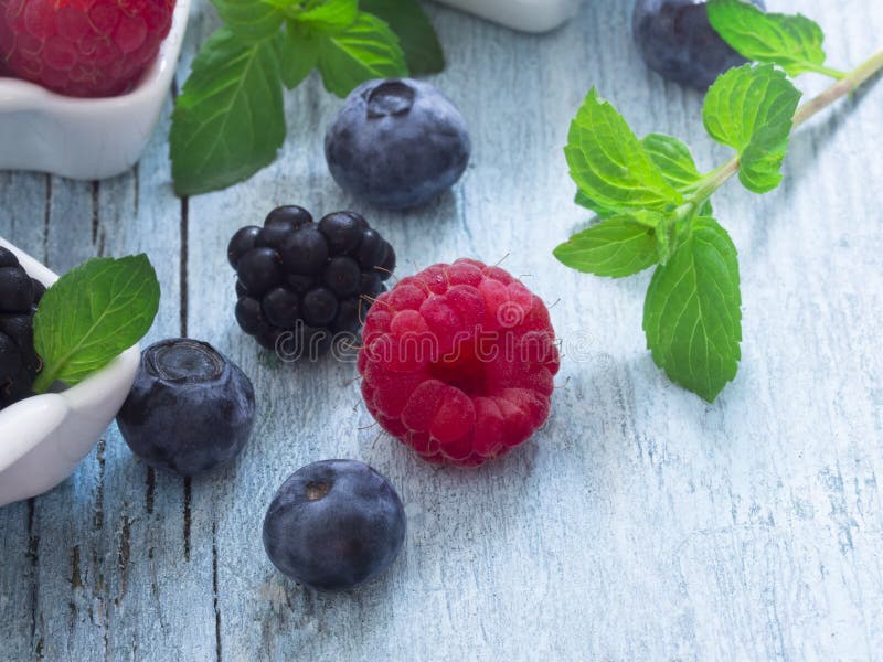 Fresh berry fruits stock photo. Image of summer, fruit - 73865746