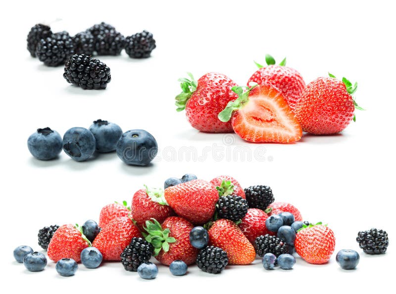 Fresh berry mix stock image. Image of bilberry, fresh - 57488199