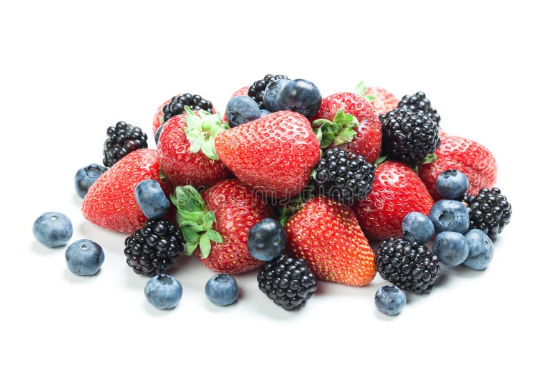 Fresh berry mix stock photo. Image of bright, health - 57488392