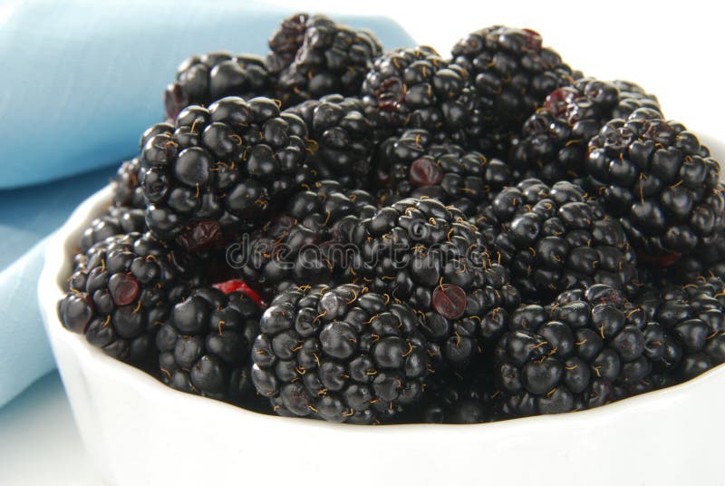 Fresh blackberries stock photo. Image of white, blue - 18226040