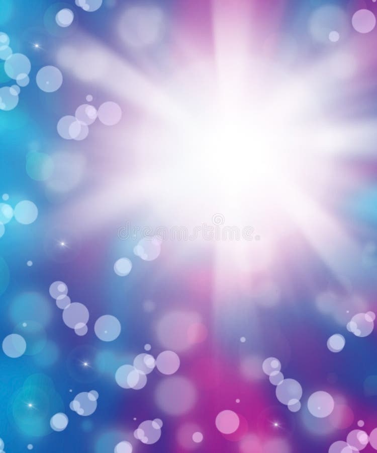 Fresh Blue Purple Abstract Background Stock Illustration - Illustration ...