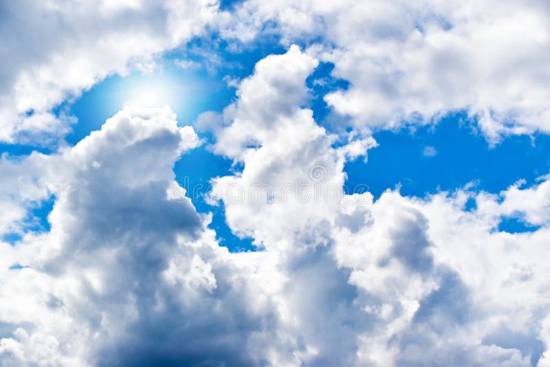 Fresh Blue Sky for Background Stock Photo - Image of blue, color: 187554402