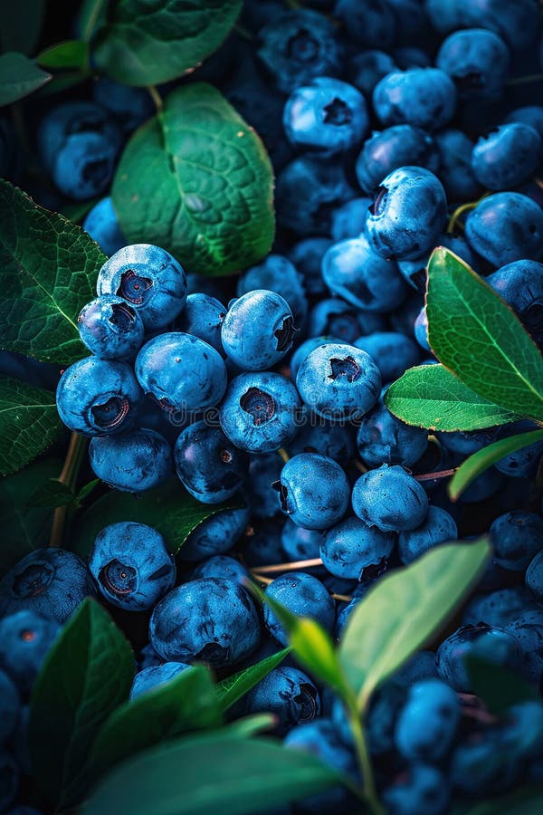 Fresh Blueberry Background, Texture Blueberry Berries Close Up, Macro ...