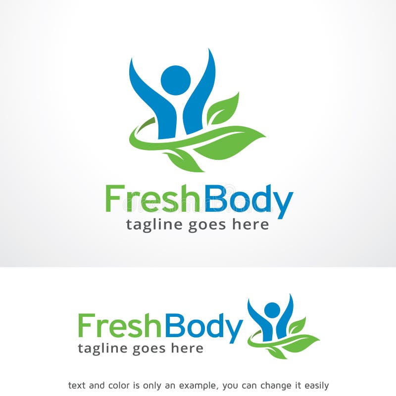 Fresh Body Logo Template Design Vector, Emblem, Design Concept ...