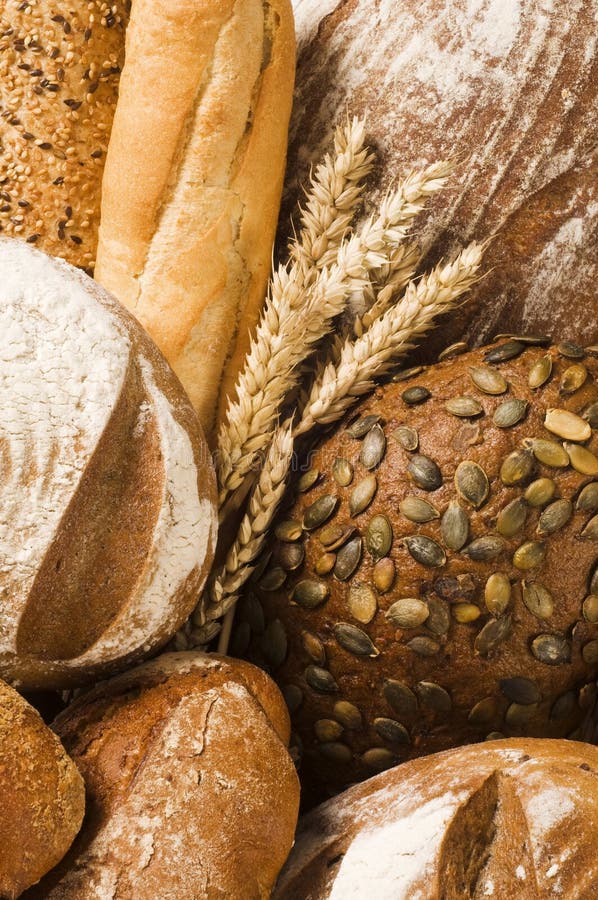 Fresh bread stock photo. Image of vertical, full, selection - 12669116