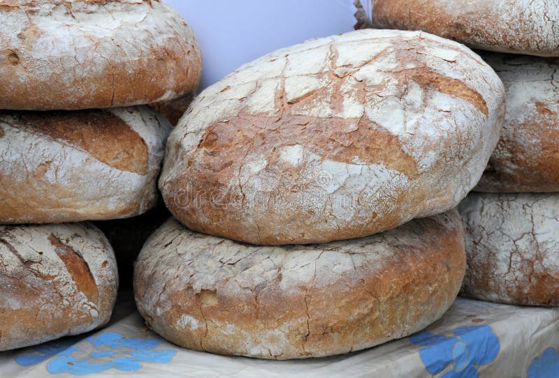 Fresh bread stock photo. Image of taste, look, country - 15252460