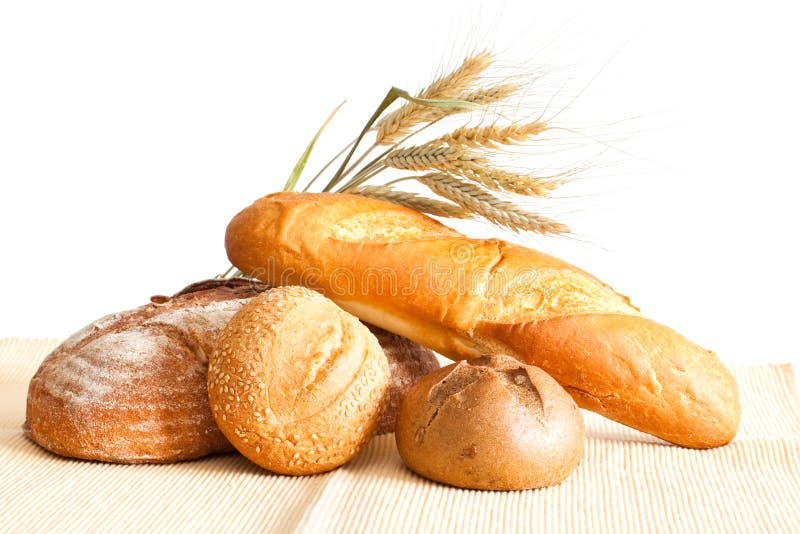 Fresh bread stock photo. Image of brown, baguette, bakery - 16918316