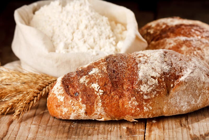 Fresh bread stock image. Image of preparation, stilllife - 17134753