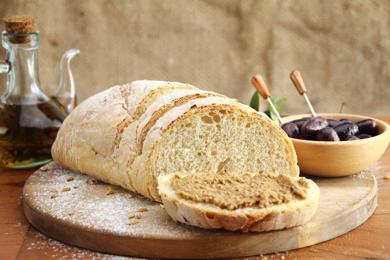 Fresh bread stock image. Image of organic, healthy, cereal - 21840885