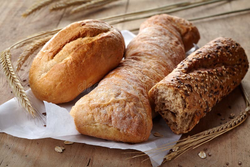 Fresh bread stock photo. Image of background, bake, golden - 38444808