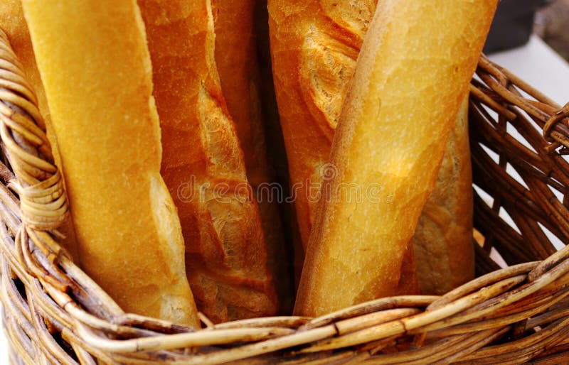 Fresh bread stock image. Image of nutrient, basket, spring - 992739