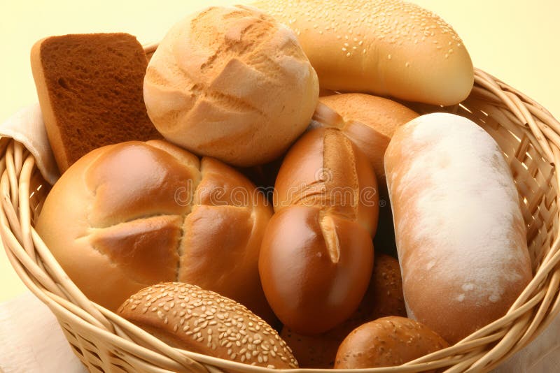 Fresh Bread in the Bakery. Neural Network AI Generated Stock Photo ...