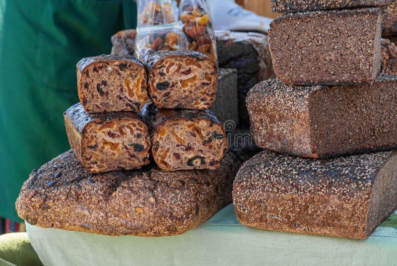 Fresh Bread in the Bakery. Neural Network AI Generated Stock Photo ...