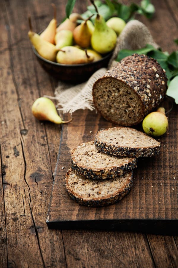 Fresh bread stock photo. Image of agriculture, diet, homemade - 42042100