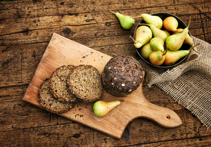 Fresh bread stock photo. Image of flour, grains, freshness - 52051576