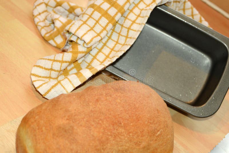 Fresh Bread Loaf Straight Out the Oven Stock Photo - Image of oven ...