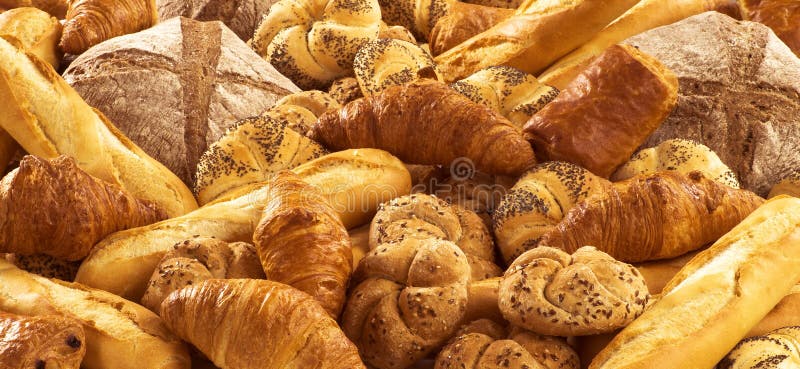 Fresh bread and pastry stock photo. Image of groceries - 9665658