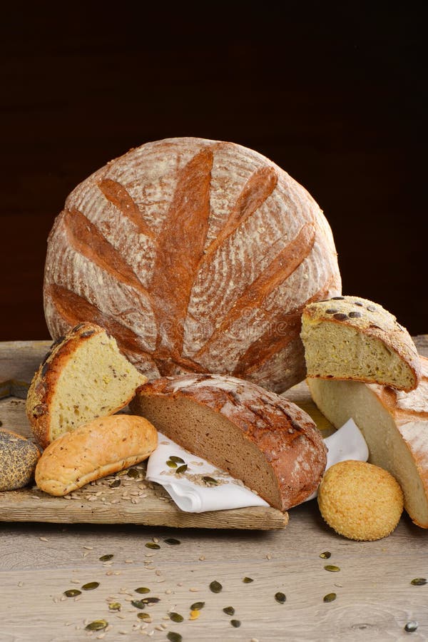 Bread Selection Platter stock photo. Image of hungry - 111649968