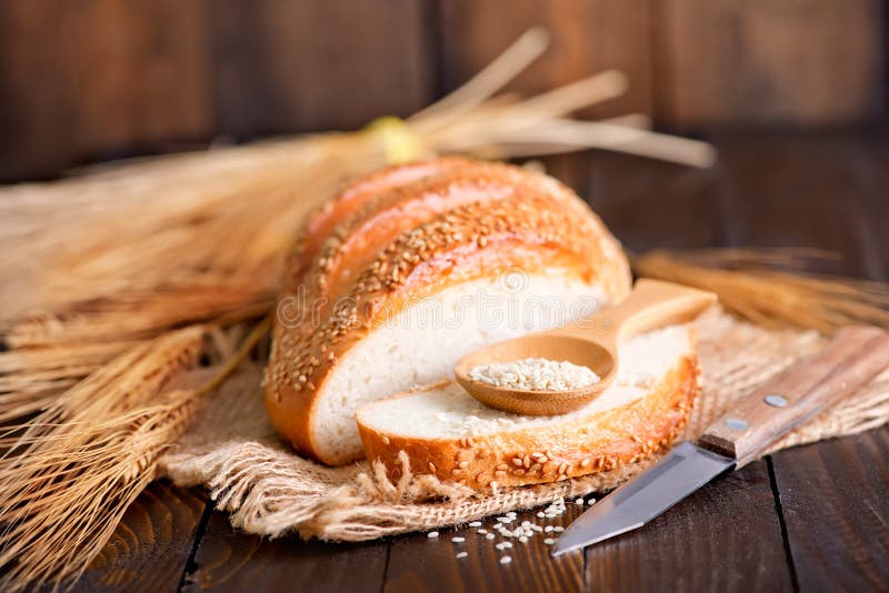 Fresh bread stock photo. Image of loaf, healthy, homemade - 68115154