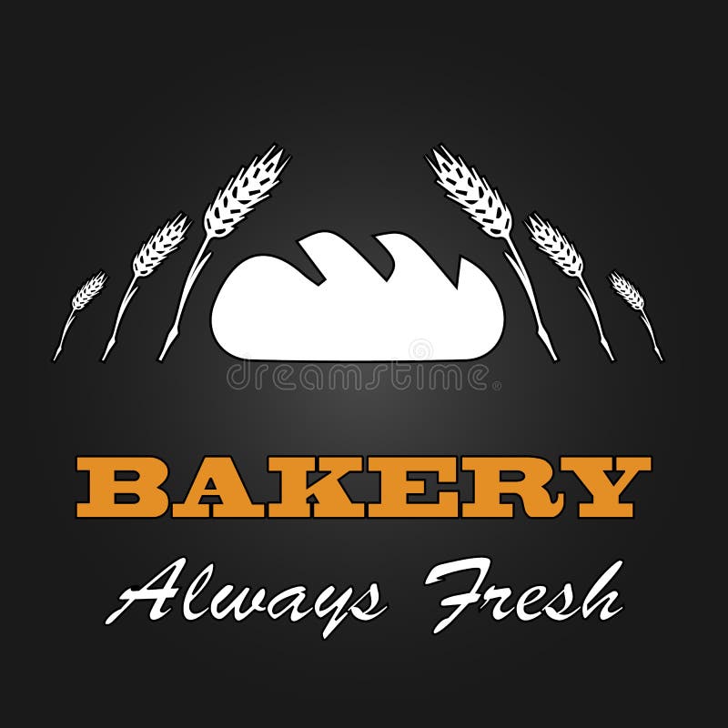 Fresh Bread Vintage Design Menu Poster. Vector Stock Vector ...