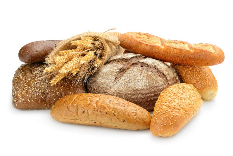 Fresh bread stock image. Image of grains, cookware, cutting - 37517585