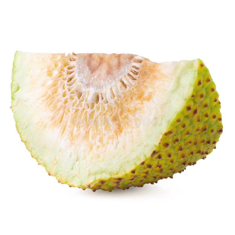 Ripe Breadfruit Black Backdrop Stock Photo - Image of food, alternative ...