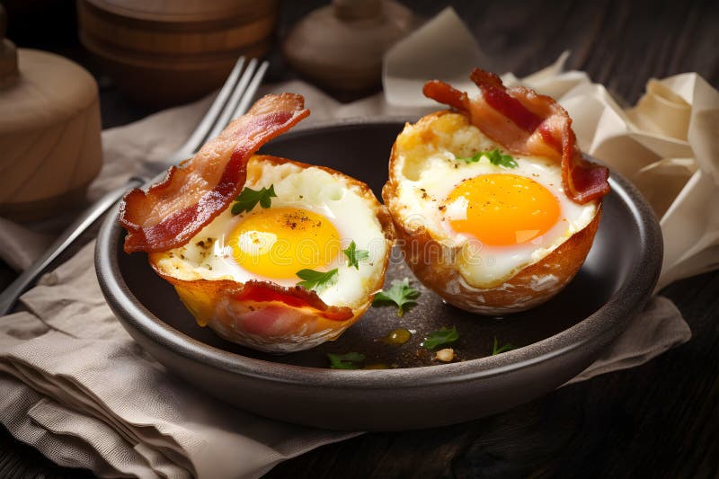 Fresh Breakfast with Eggs. Food Photos. Stock Illustration ...