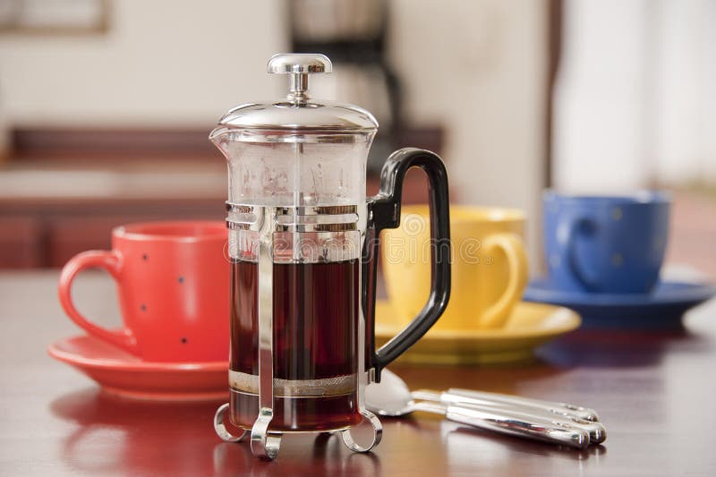 Fresh Brewed Coffee stock photo. Image of condensation - 29016072