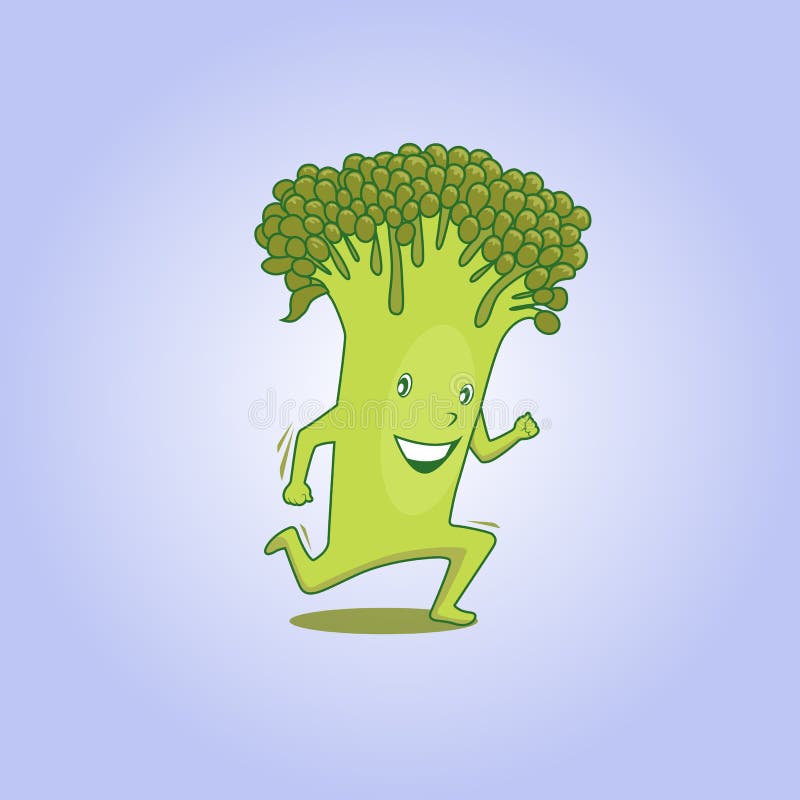 Fresh broccoli 01 stock vector. Illustration of runner - 41522481